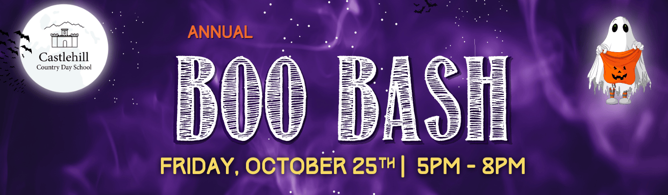 Boo Bash 2024 Website Header - Castlehill Country Day School